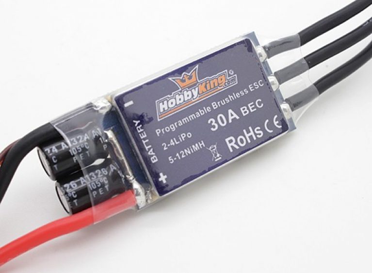 HOBBYKING BLUESERIES BRUSHLESS ESC SPEED CONTROLLER, 30A | Majju PK