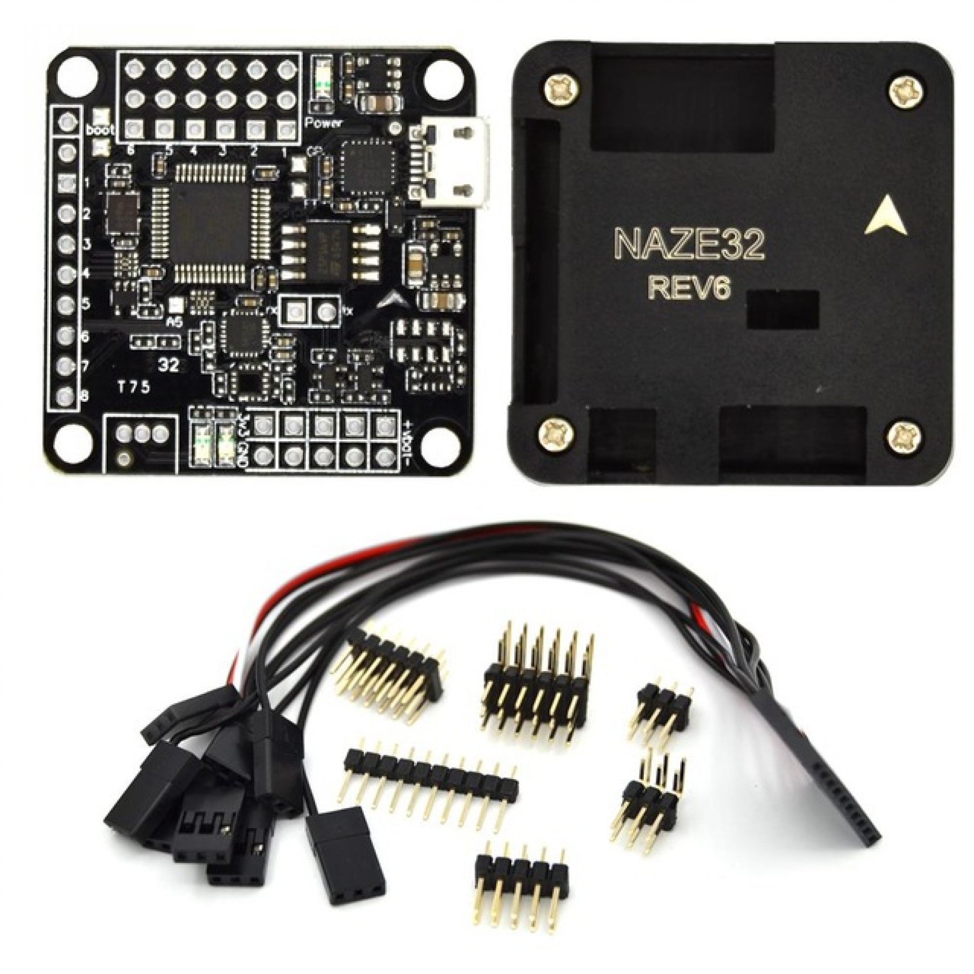 NAZE32 FLIGHT CONTROLLER BOARD, 6DOF MULTICOPTER | Majju PK
