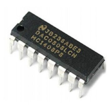 DAC0808 IC 8-bit Digital to Analog Converter | Majju PK