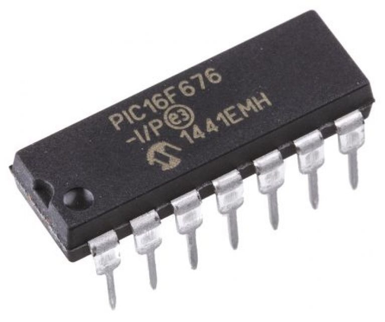 PIC16F676, MICROCHIP MICROCONTROLLER IC, 1.75 KB FLASH, 8-BIT | Majju PK PIC16F676, MICROCHIP MICROCONTROLLER IC, 1.75 KB FLASH, 8-BIT | Majju PK