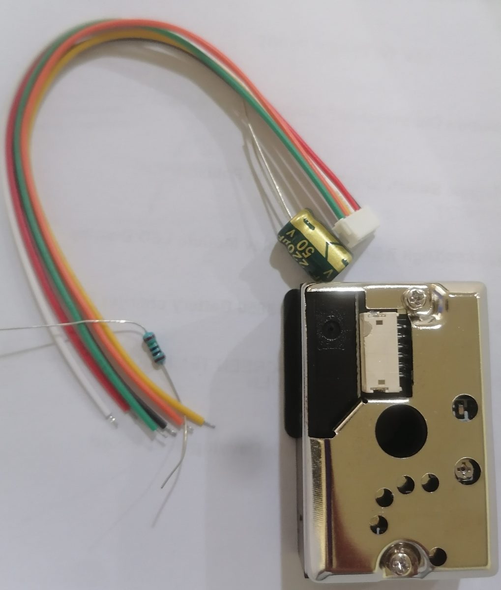 Sharp Optical Dust Sensor GP2Y1010AU0F Module | Majju PK