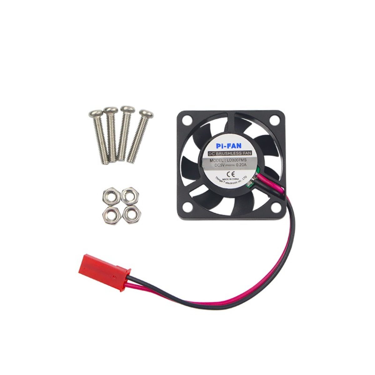 RASPBERRY PI COOLING FAN, 5V 3.3cm | Majju PK