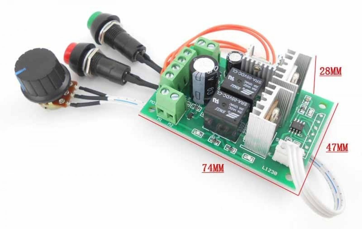 Dc Motor Speed And Direction Controller Majju Pk