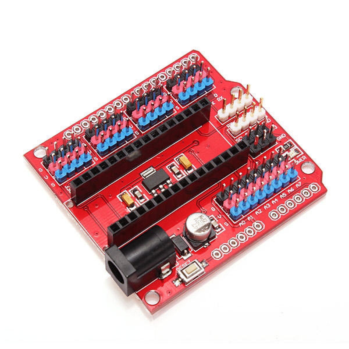 Arduino Nano Sensor Shield Nano Expansion Board in Pakistan | Majju PK Arduino Nano Sensor Shield Nano Expansion Board in Pakistan | Majju PK