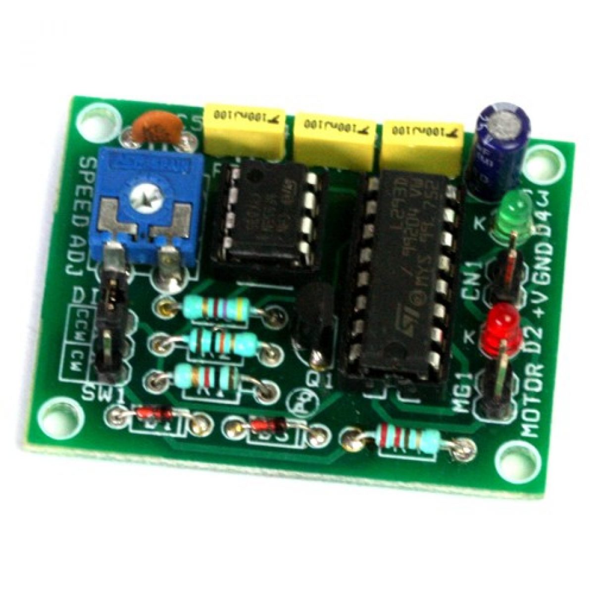 DC MOTOR SPEED AND DIRECTION CONTROLLER | Majju PK
