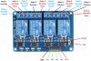 5v 4 Channel Relay Module Four-Channel Relay Module | Majju PK