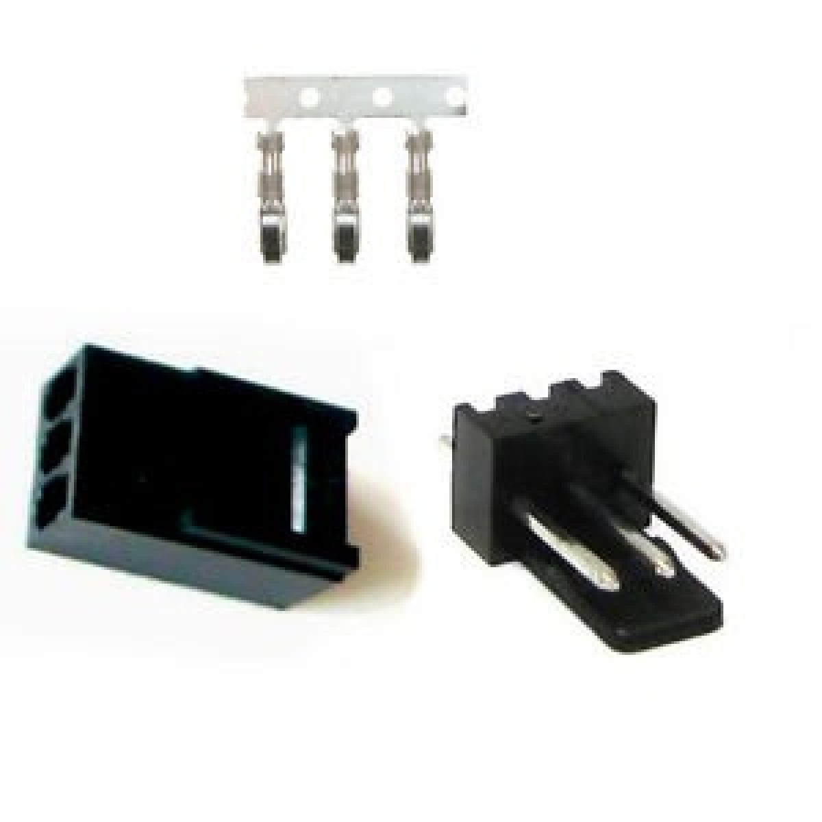 MOLEX BLACK CONNECTOR 3 PIN | Majju PK