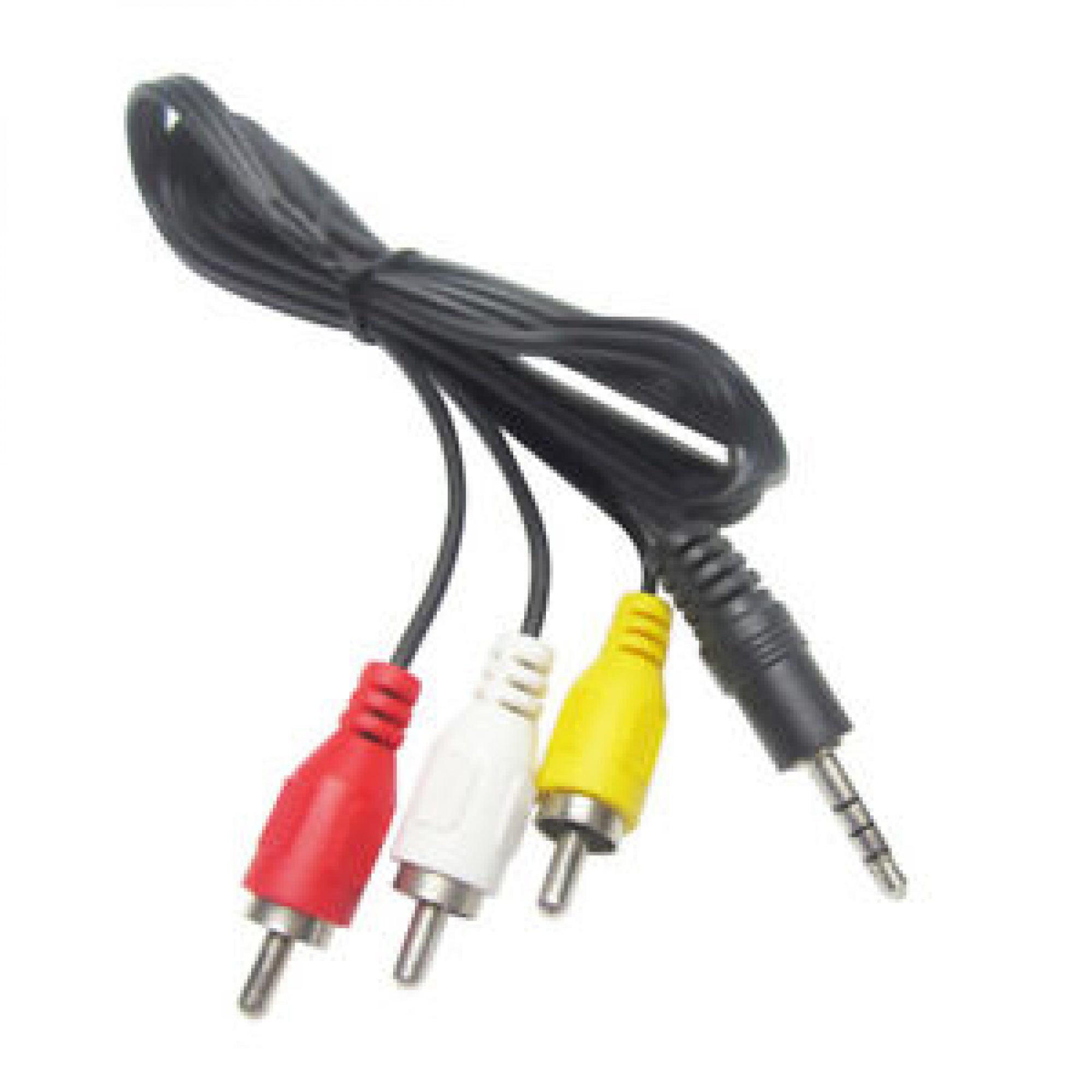 RCA MALE TO 3.5mm MALE JACK COMPOSITE AUDIO VIDEO CABLE | Majju PK