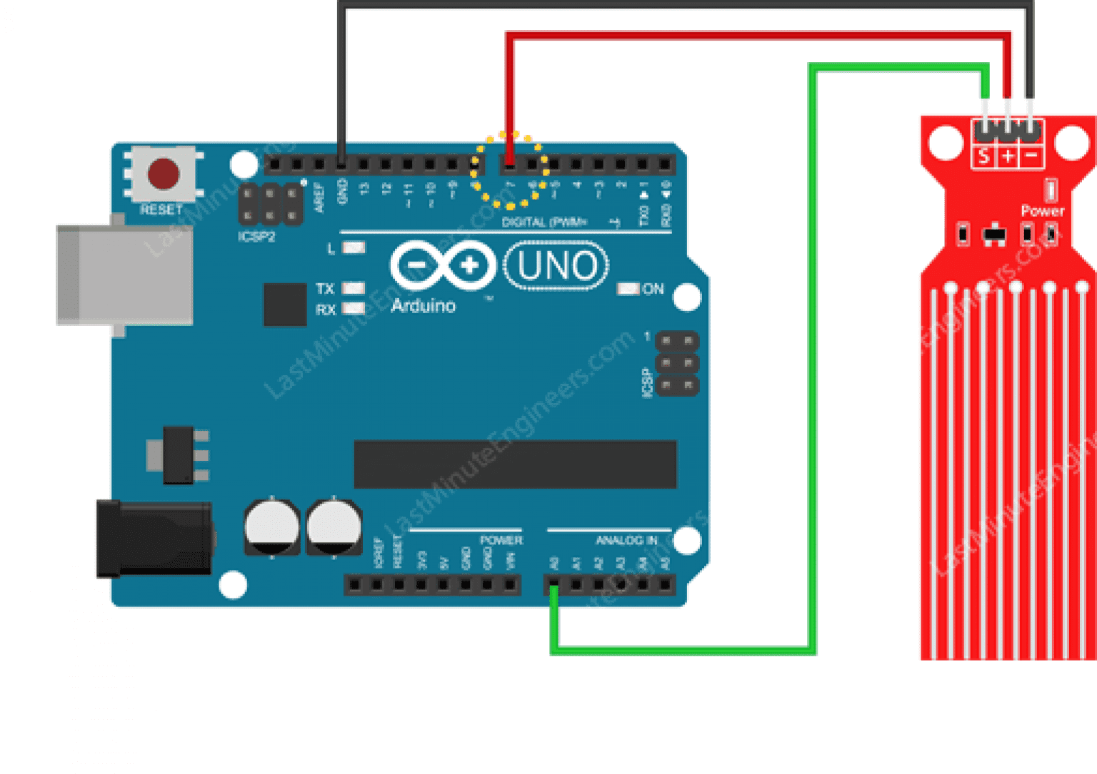 Water Level Sensor Depth Detection Module | Majju PK