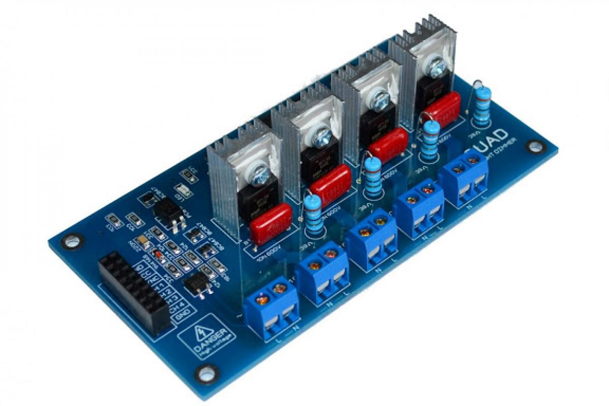 Arduino 4 Channel Triac Module With Zero Crossing Sensor in Pakistan ...