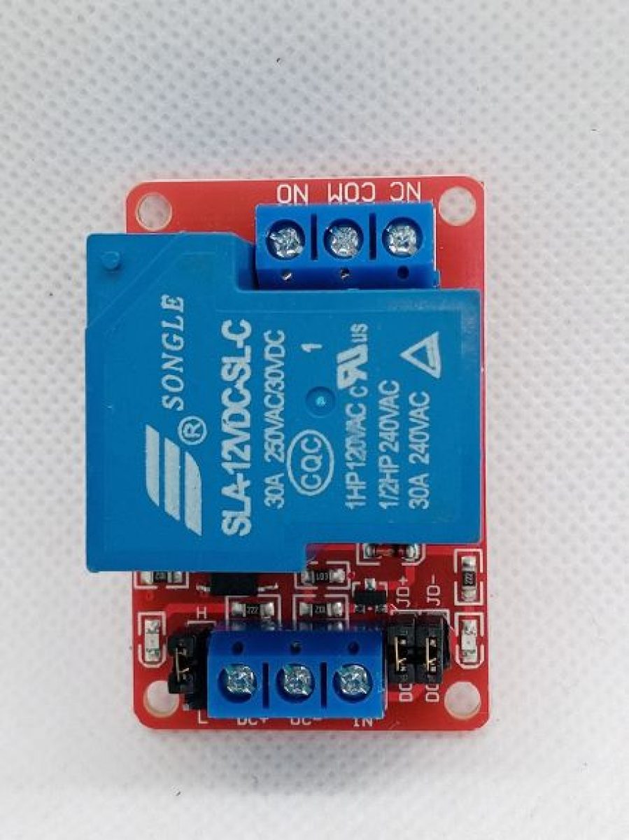 12v 1 Channel Relay SLA-12VDC-SL-C 30A 250V Relay Module | Majju PK