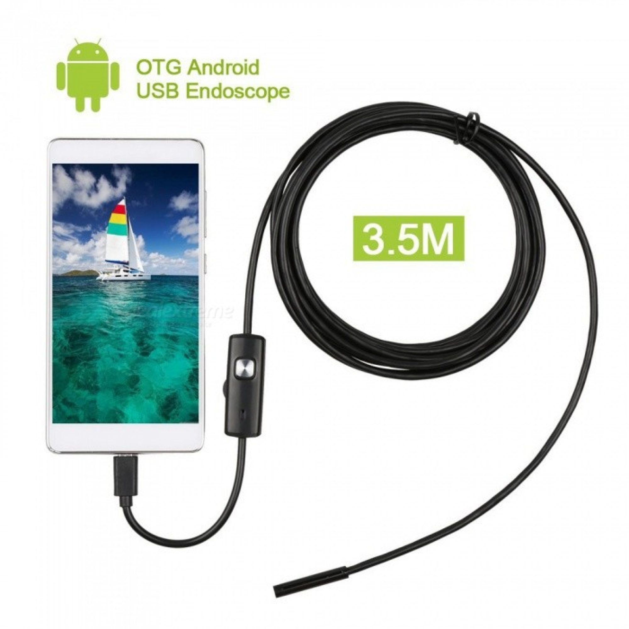 Android Phone Camera 3.5 Mega Endoscope 5.5MM Lens | Majju PK
