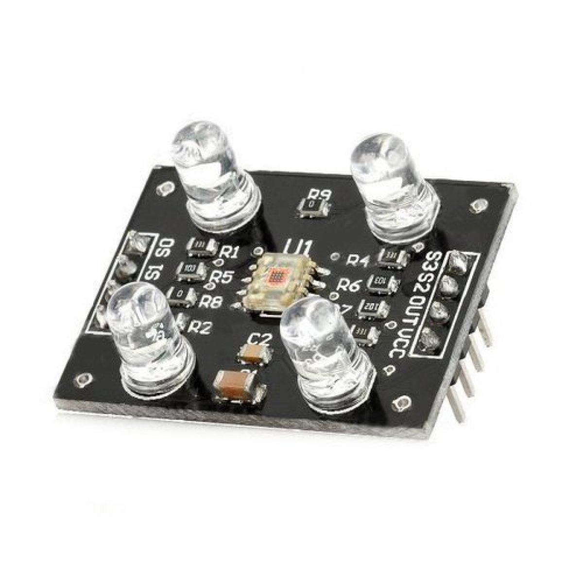 TCS230 TCS3200 Color Sensor Module (RGB + Clear) | Majju PK