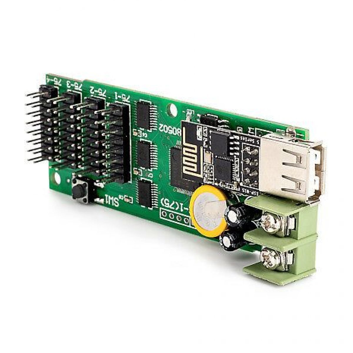 Full Color LED Control Card,HC-1W, 4*HUB75B. Only support Android APP ...