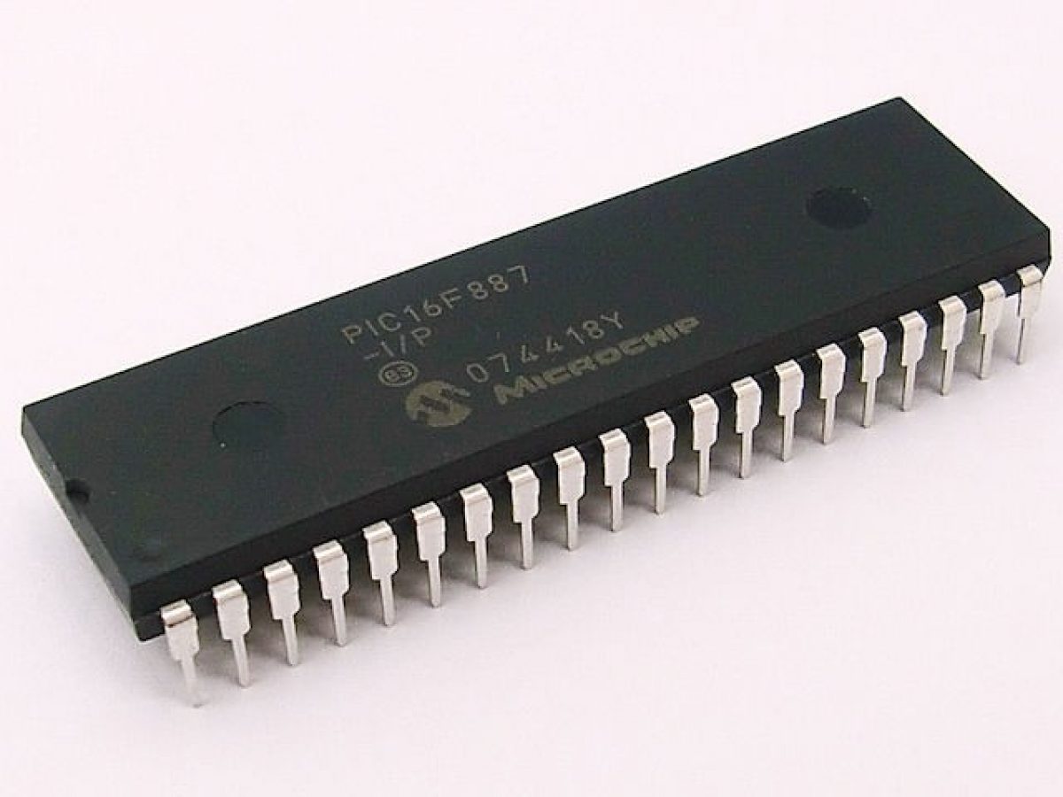 Microchip PIC16F887 8-Bit Microcontroller 40 PIN DIP | Majju PK