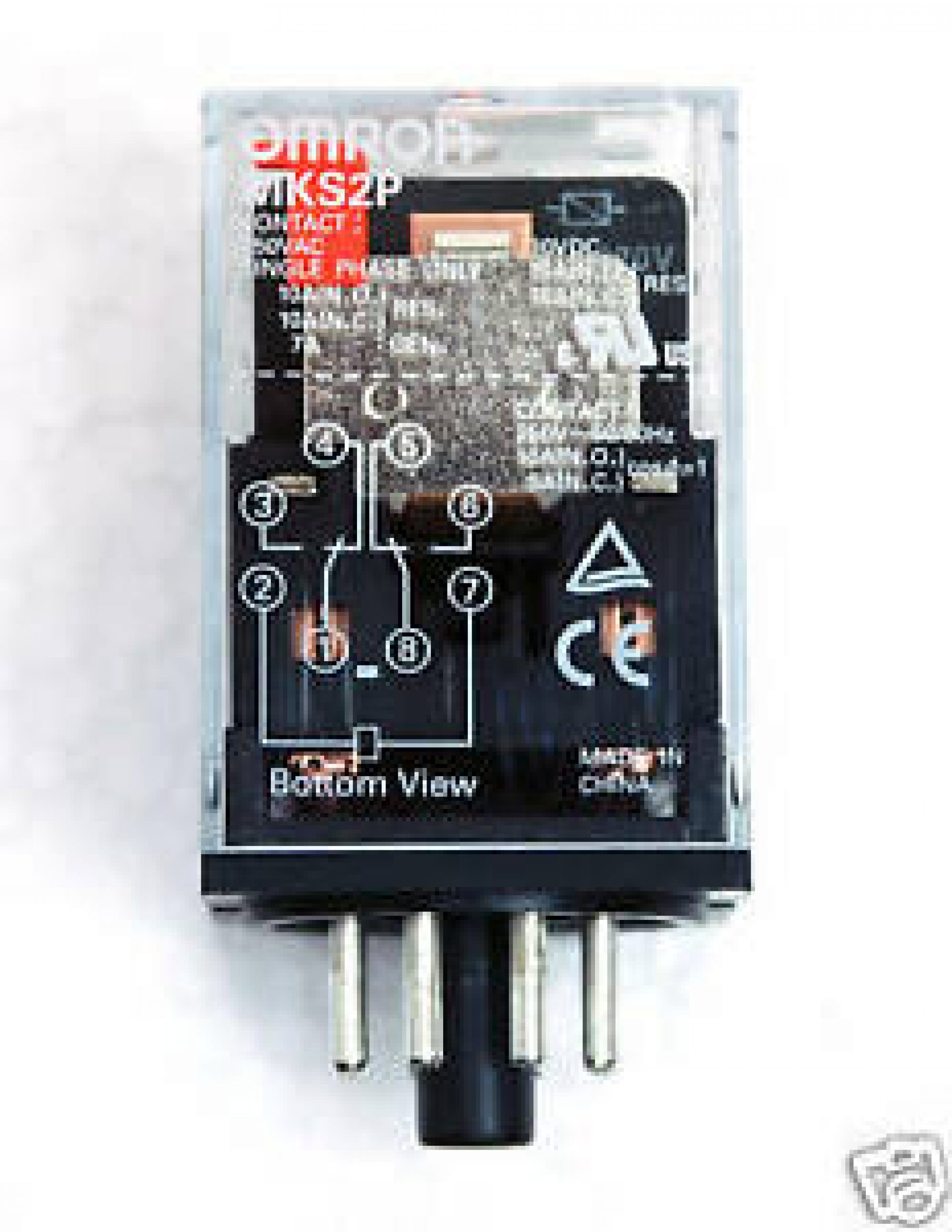 OMRON MKS2P-I 24VDC DC Power Relay 8pin relay | Majju PK