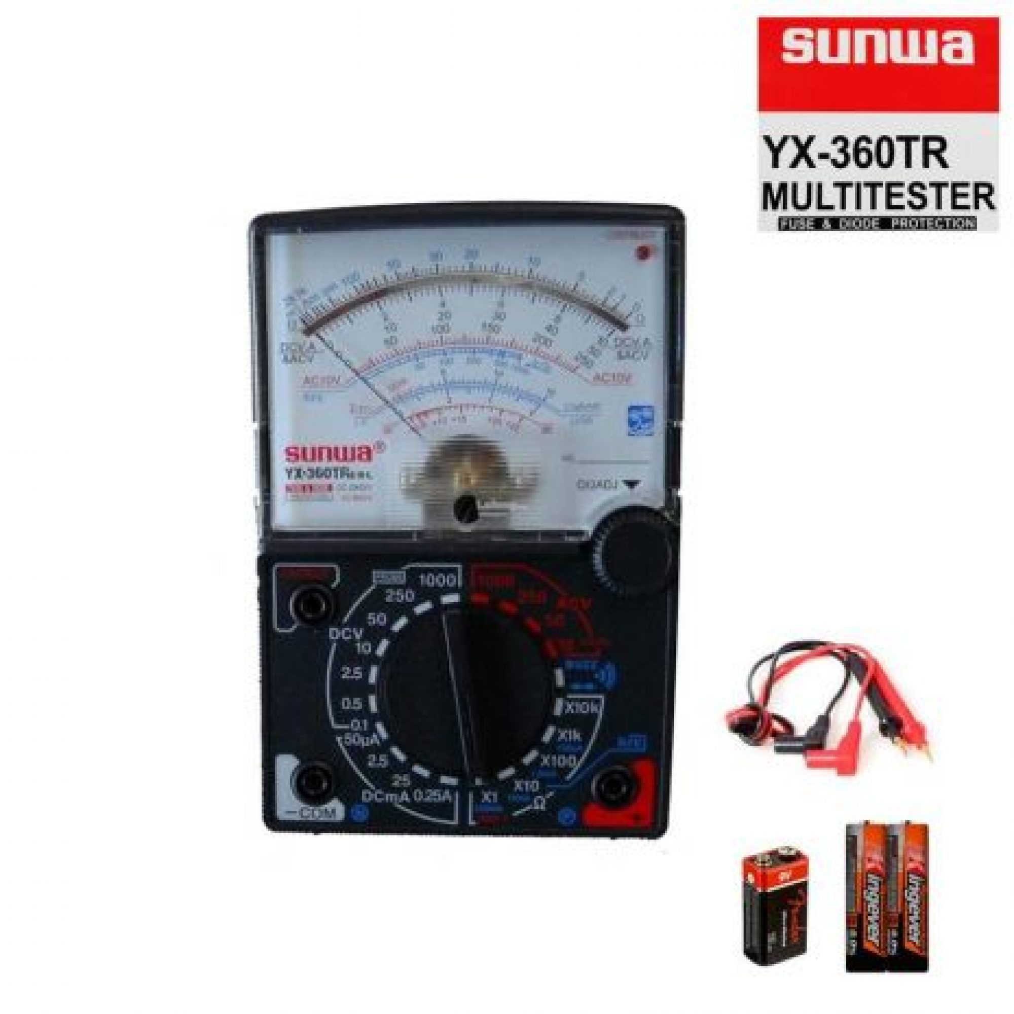 Sunma YX-360TR Multi tester Fuse & Diode Protection | Majju PK