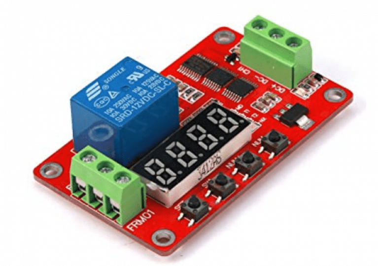 12V DC Multifunction Self-lock Relay Timer Module | Majju PK