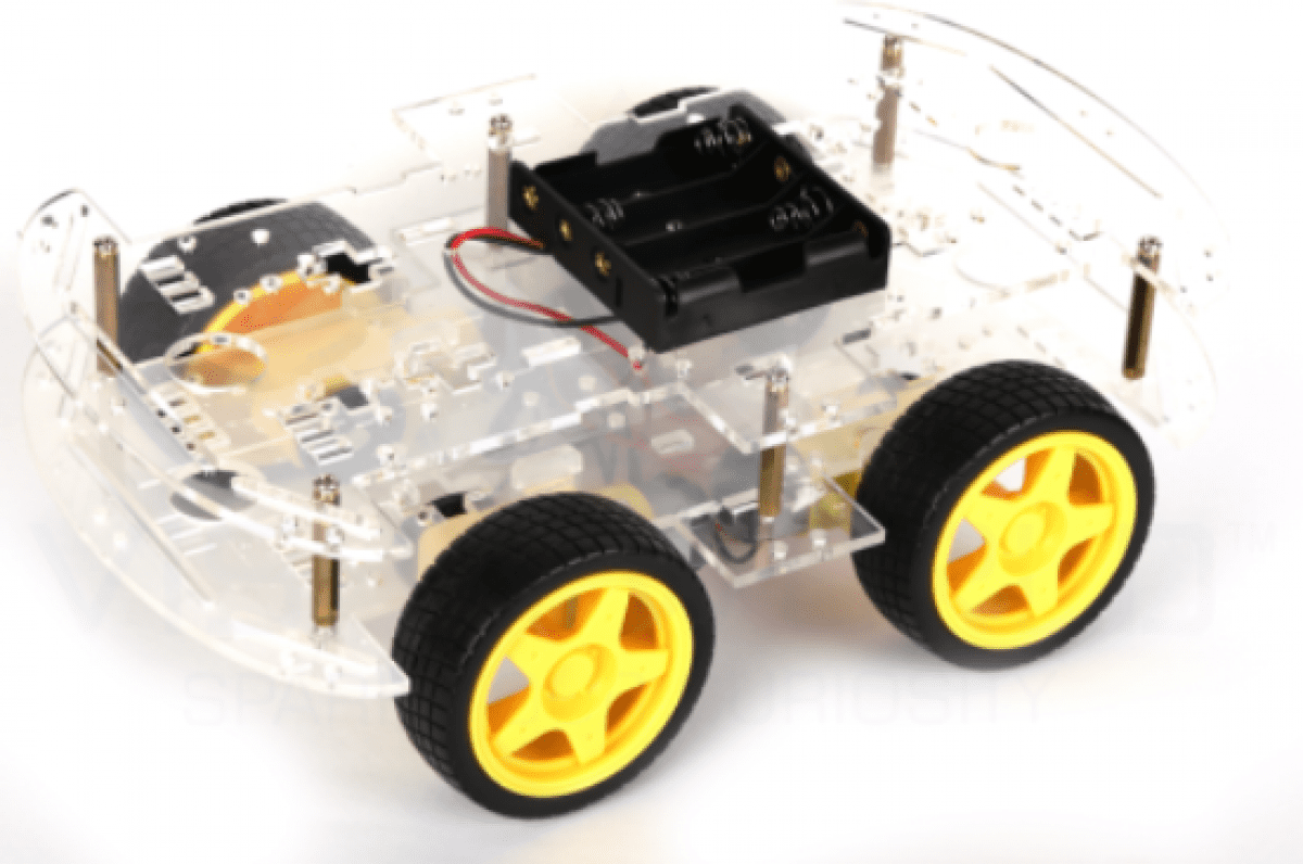4 Wheel/4wd Smart Robot Car Chassis KIT | Majju PK