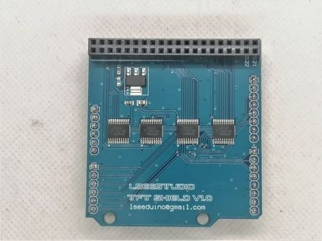 Arduino Uno LCD TFT Shield For 40-Pin 8bit TFT LCD | Majju PK