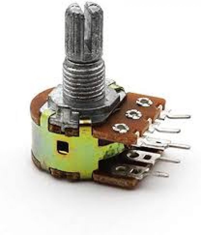 Dual Stereo Volume Type Variable Resistor Potentiometer | Majju PK