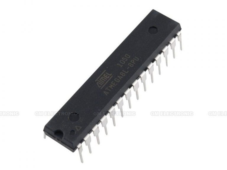Atmega8 Atmel Atmega8L-8PU Avr 8-Bit 28 Pin Microcontroller | Majju PK