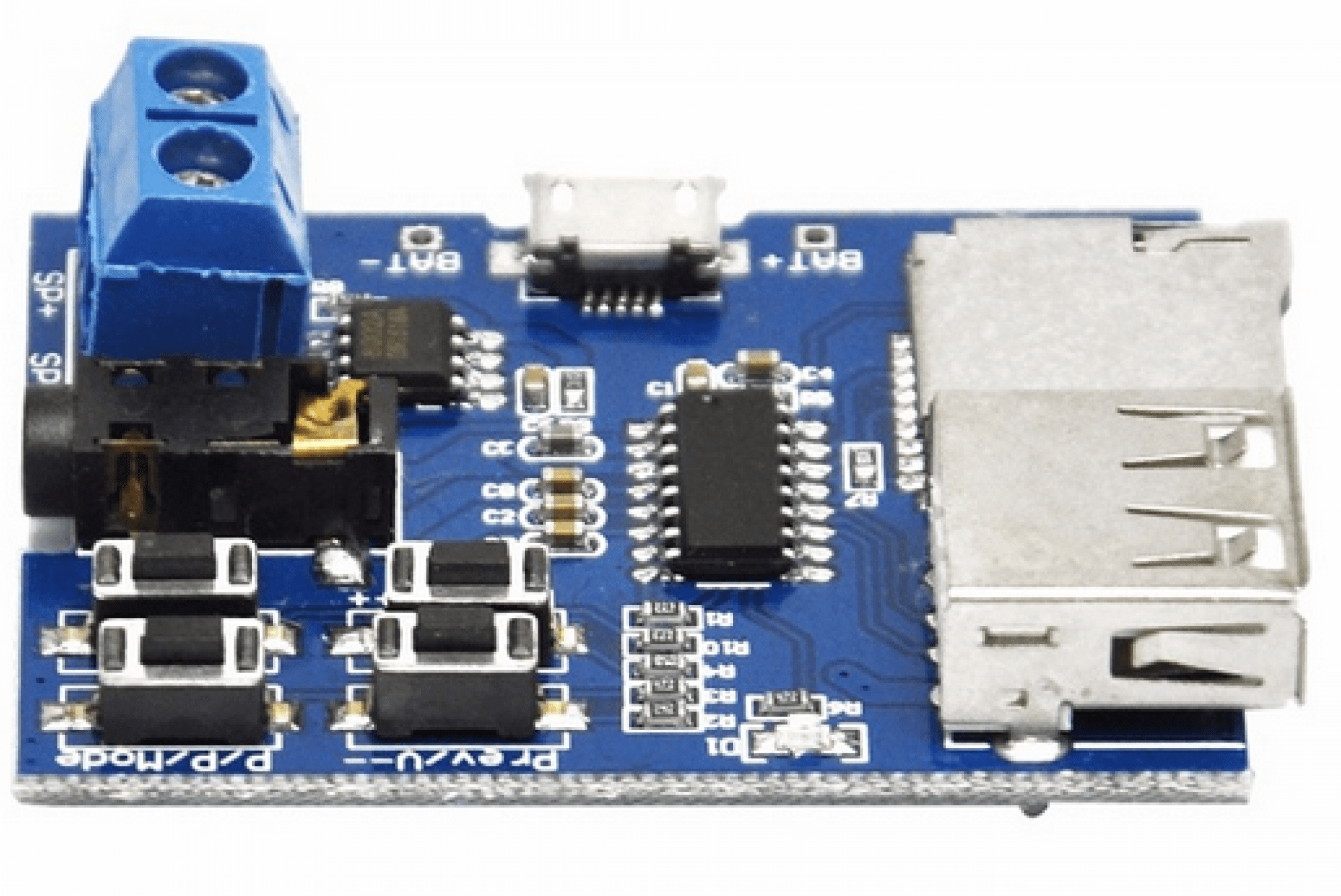 TF Card U Disk MP3 Format Decoder Board Module Audio Player | Majju PK