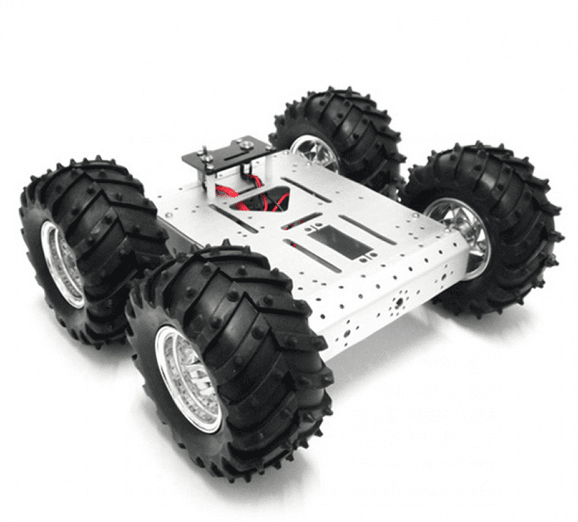 Metal 4WD Smart Robot Car Chassis For Arduino With 85mm Wheel 4 Wheels ...