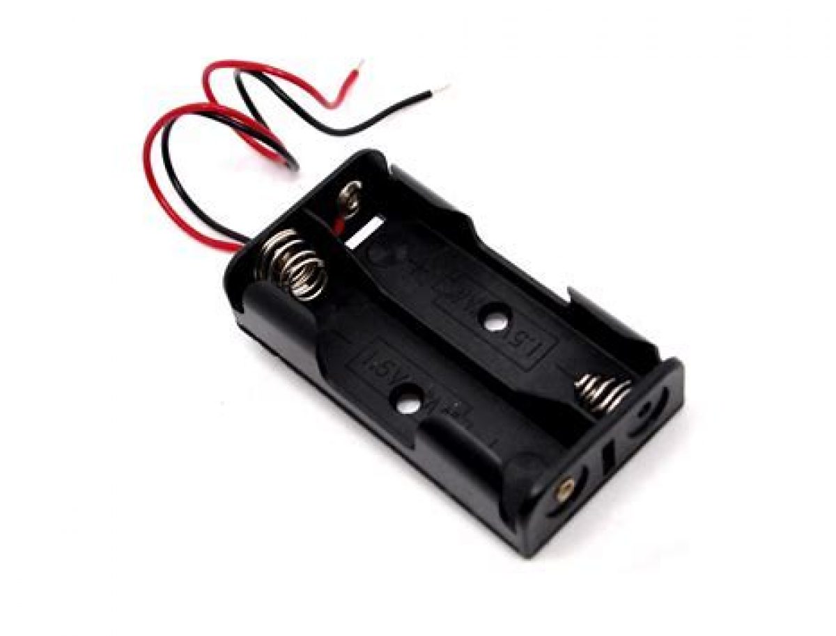 18650 Battery Holder 2 Cell Plastic Housing Container Bracket | Majju PK