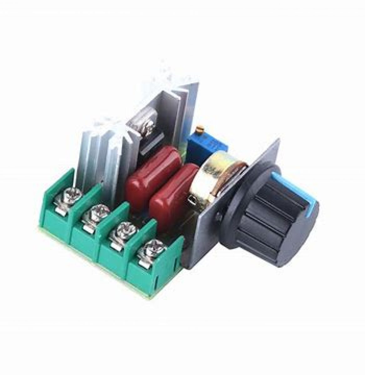 Adjustable AC Dimmer 2000W 25A / PWM Motor Speed Controller | Majju PK