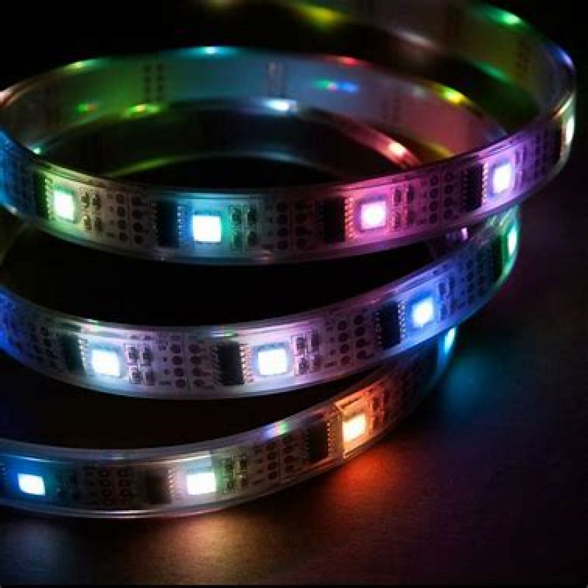 5V 5 Meter Addressable LEDs Strip WS2812B | Majju PK