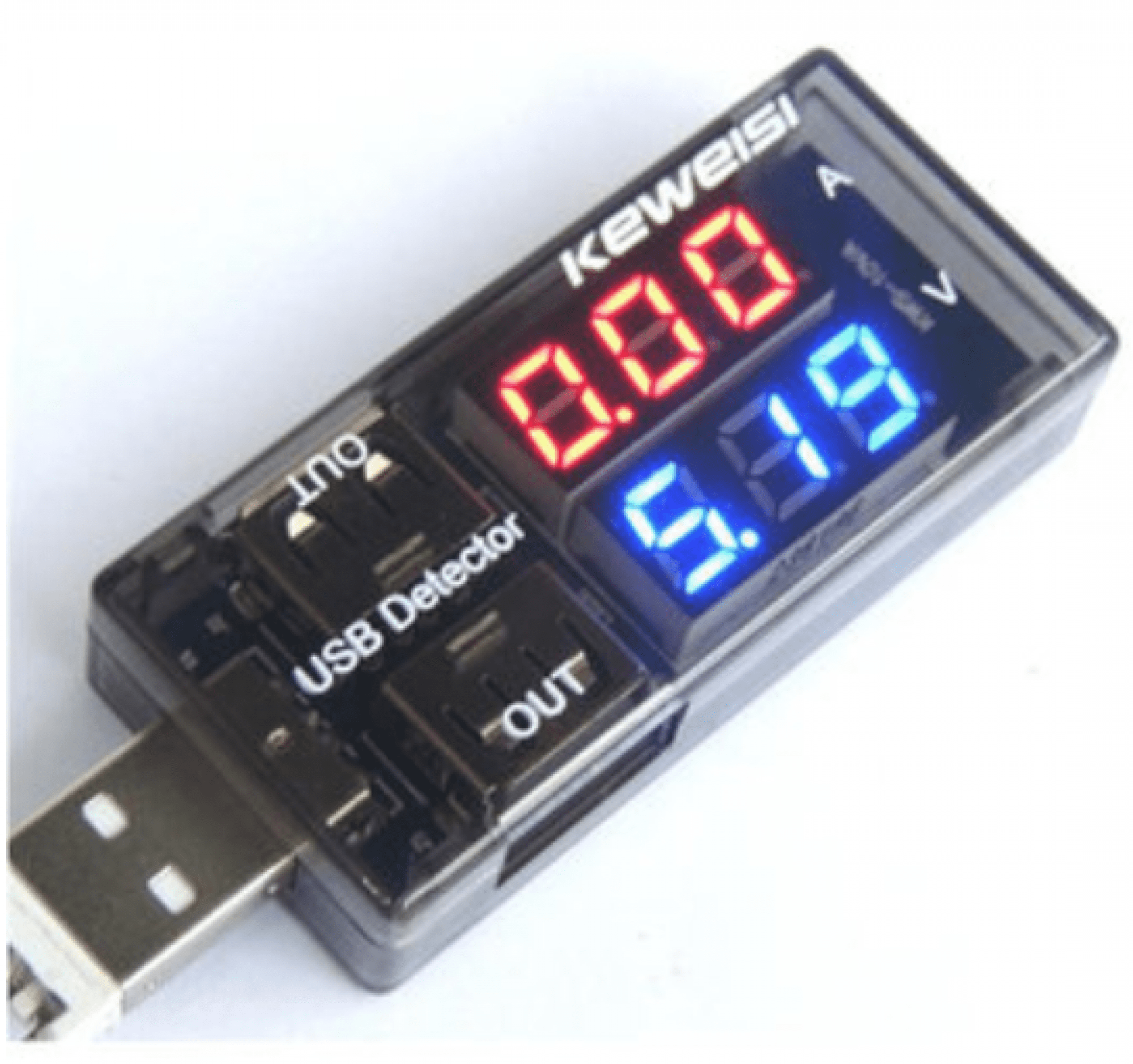 USB Current Voltage Tester 3V-9V Battery Tester | Majju PK