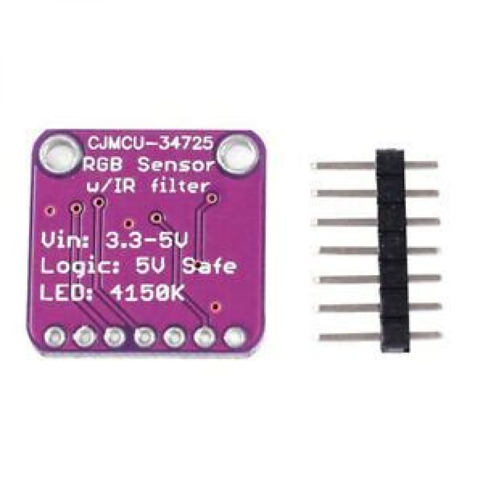 TCS34725 I2C RGB Color Sensor Module | Majju PK