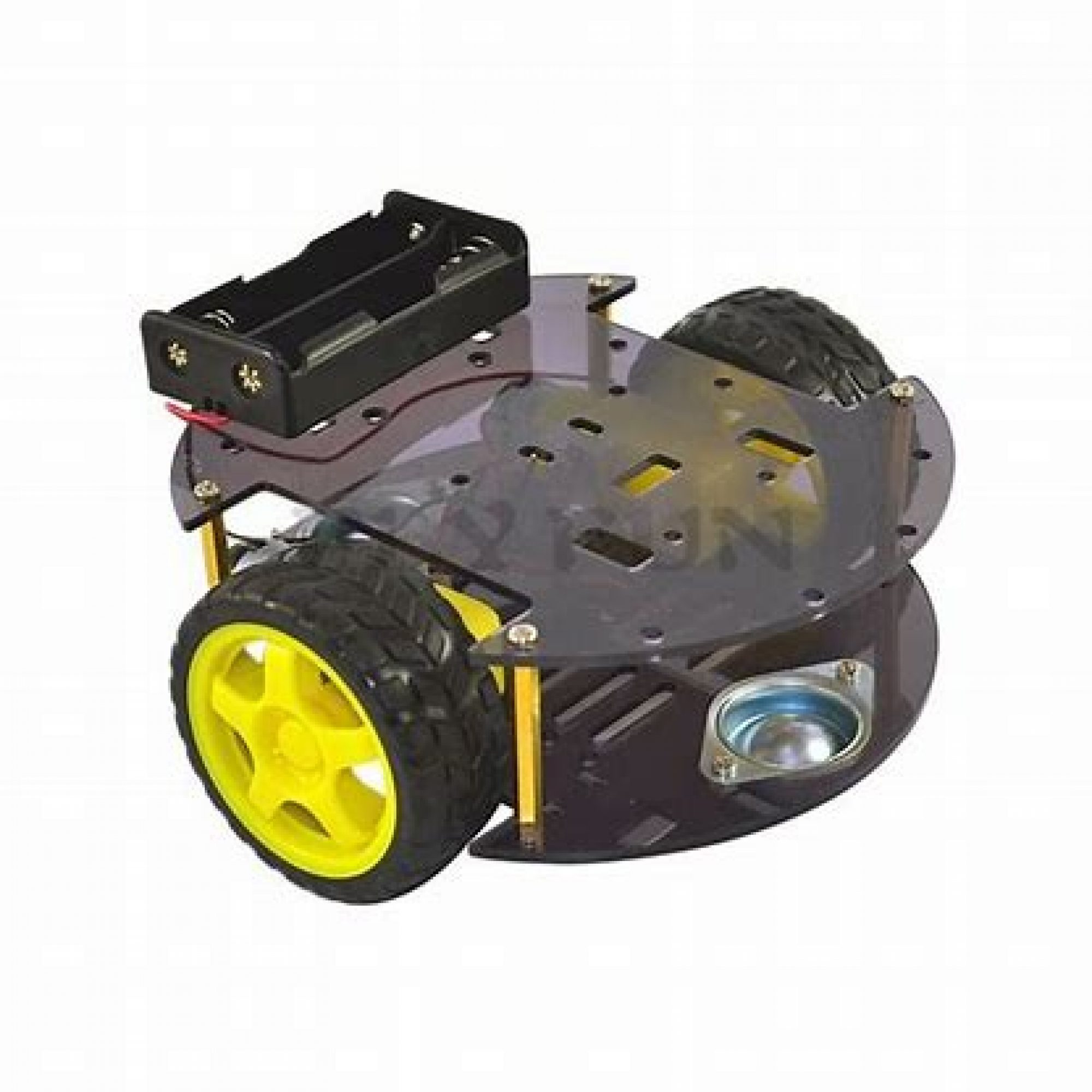 2WD Round Robot Car Chassis In Pakistan | Majju PK
